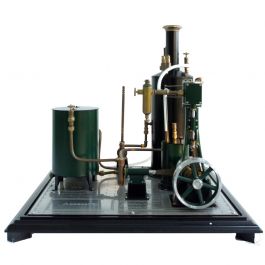Single Cylinder Steam Engine Power Plant, Fully Working Model Engine!